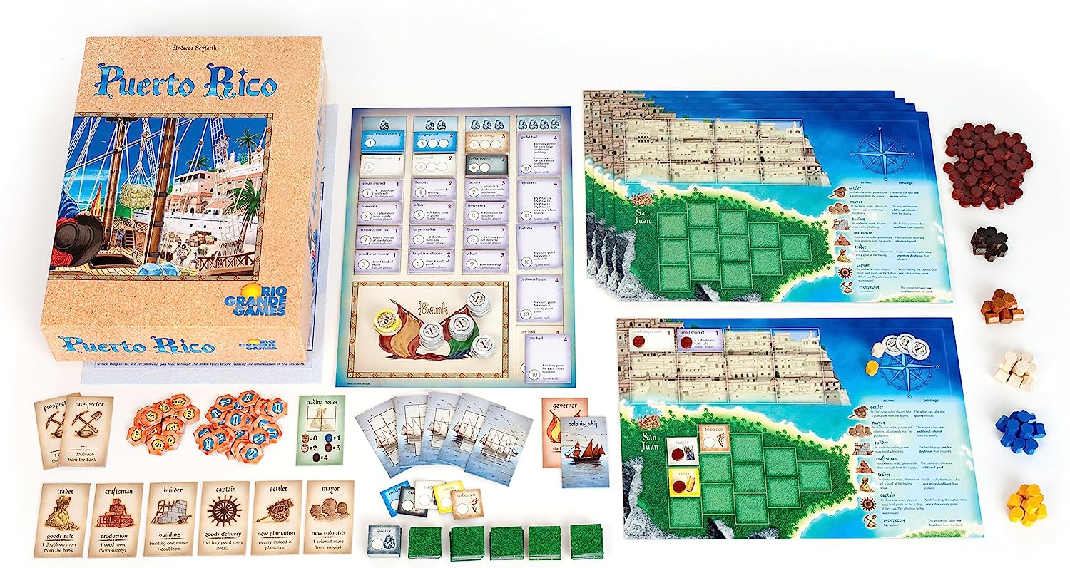 Puerto Rico Board Game Strategy (guide) - Strategy Game Guide
