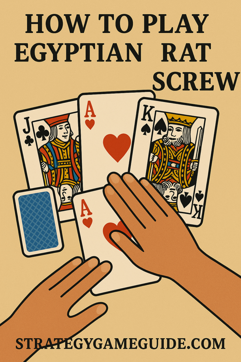 How To Play Egyptian Rat Screw - Strategy Game Guide